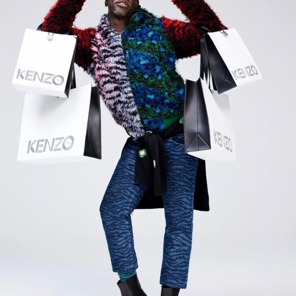 Kenzo X HM | Bags | Kenzo X Hm Large Shopping Tote | Poshmark